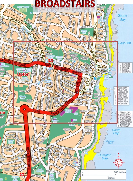 Plans – Broadstairs – Août 2020